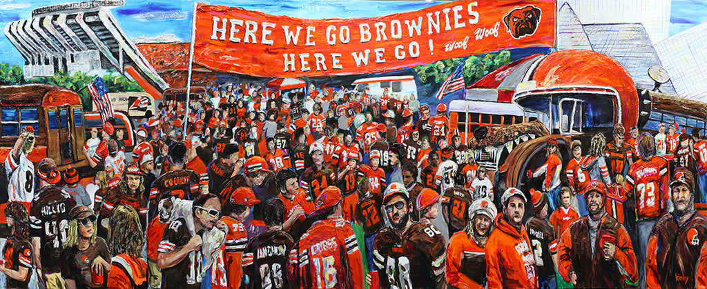 Browns Muni Lot Tailgate – Kinley Studio
